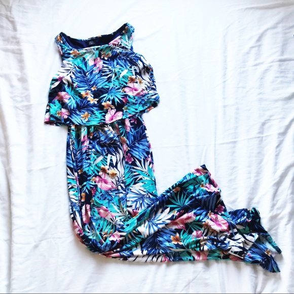 Robert Louis | Dresses | Robert Louis Hawaiian Print Maxi Dress | Poshmark
